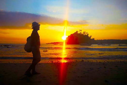Crystal Bay Nusa Penida, Sunset Panorama di Nusa Penida | Nusa Penida ...